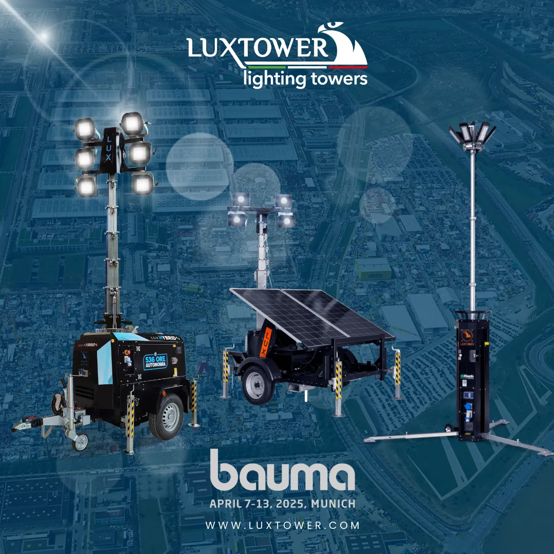 LuxTower at Bauma 2025: Innovation in Lighting Towers